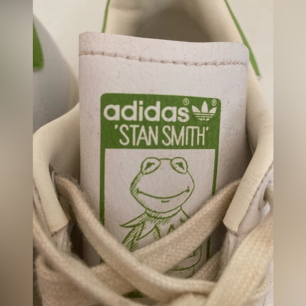 Adidas Stan Smith Kermit The Frog Leather Sneakers - Gem